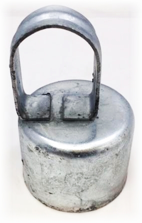 American Fence & Supply Co.: 2 7/8" LINE POST CAP(2 7/8"x15/8")STEEL