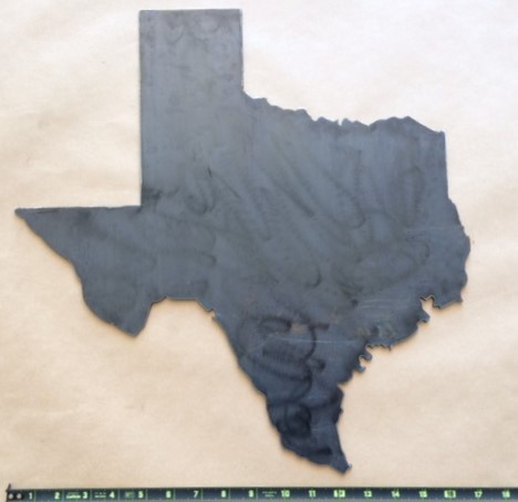 American Fence & Supply Co.: 18"FLAT TEXAS CUTout