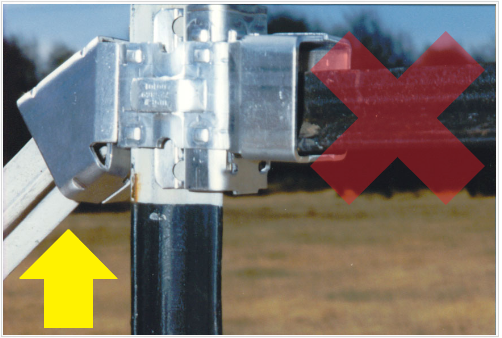 American Fence & Supply Co.: Wedge-Loc Diagonal brace set #208