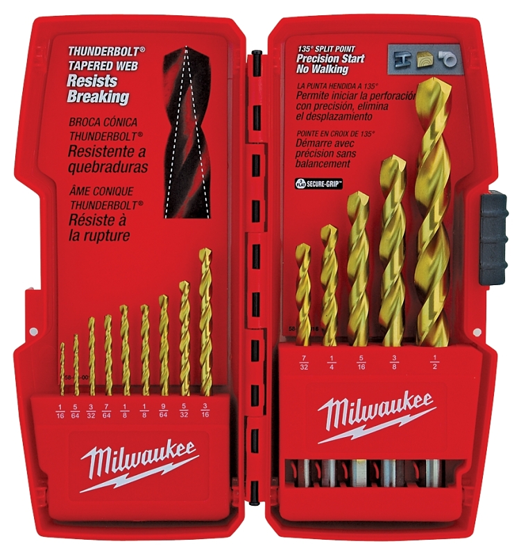 American Fence & Supply Co.: MILWAUKEE 14-PIECE DRILL BIT SET
