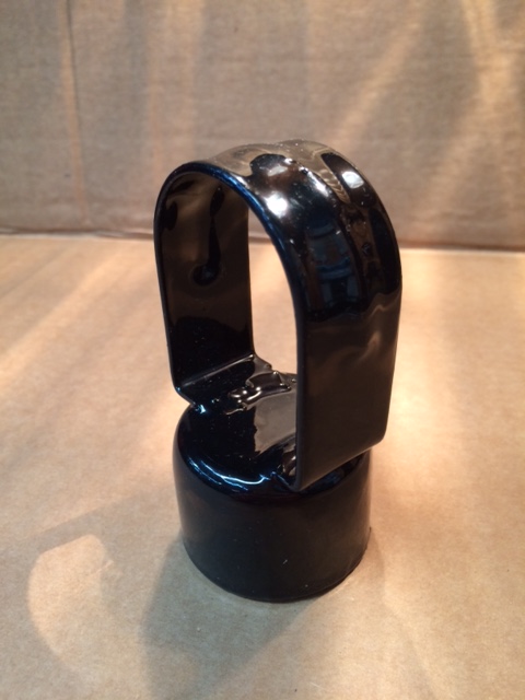 American Fence & Supply Co.: BLK 1-5/8"x1-5/8"LPC steel line post cap