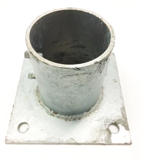 American Fence & Supply Co.: 4" FLOOR FLANGE