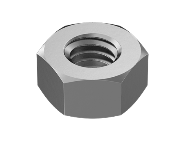 American Fence & Supply Co.: M6 x 1mm Hex Nuts 100pcs.(SWAGE STUD)