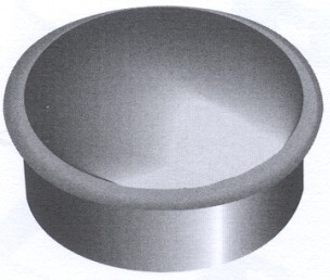 American Fence & Supply Co.: 2-7/8"STEEL DOME CAP (AMERICAN MADE)